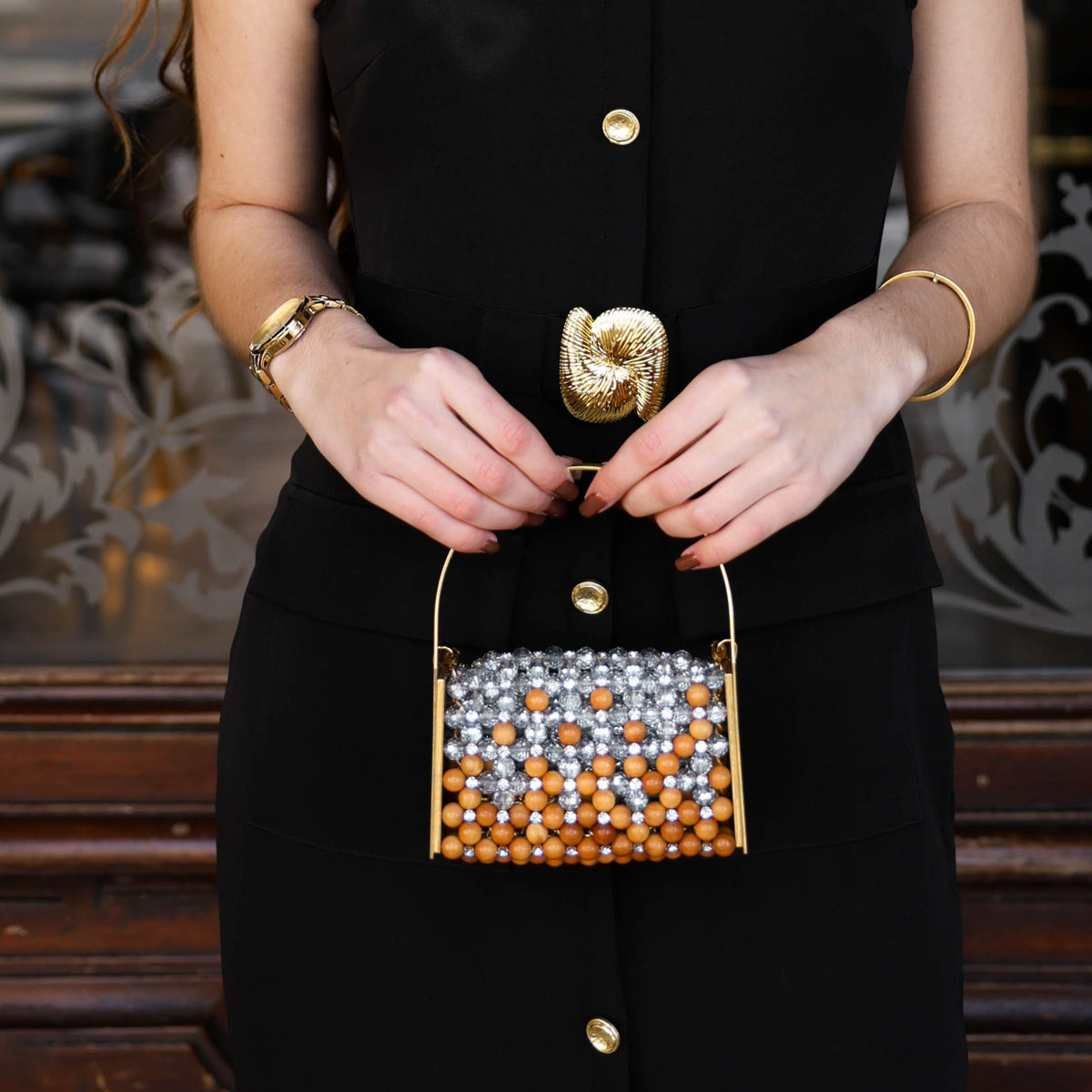Bridal collection Italian Handcrafted Crystal Bags