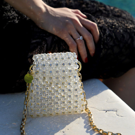Diamond Mini Milano N2 Italian Handcrafted Crystal Bag | €229.00