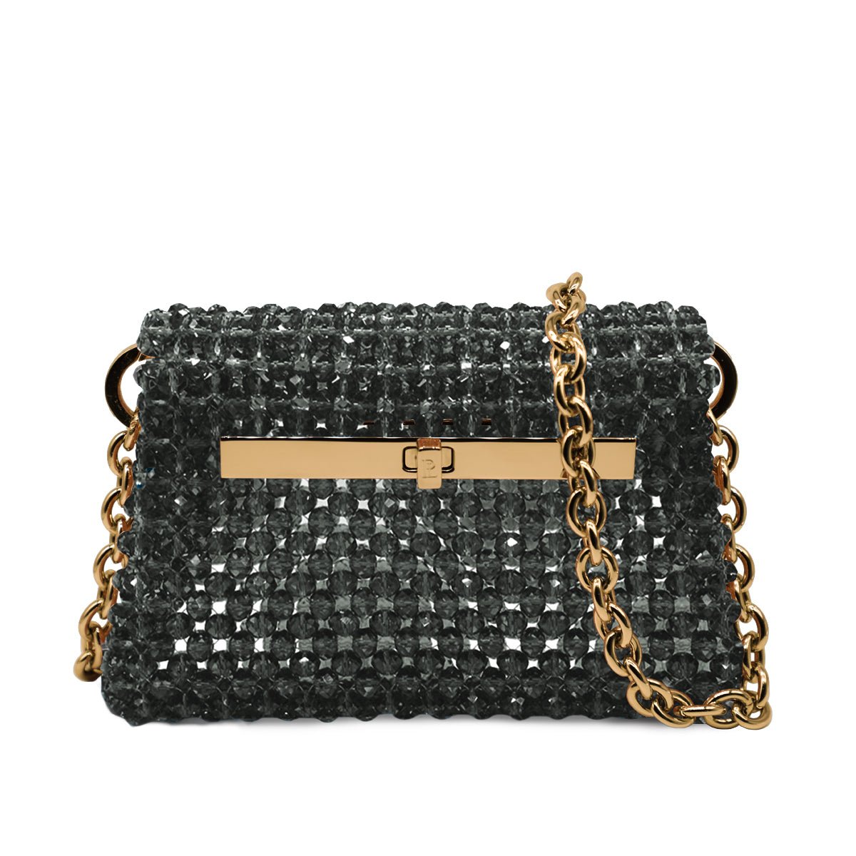 Maxi Roma-Lock Italian Handcrafted Crystal Bag | €520.00