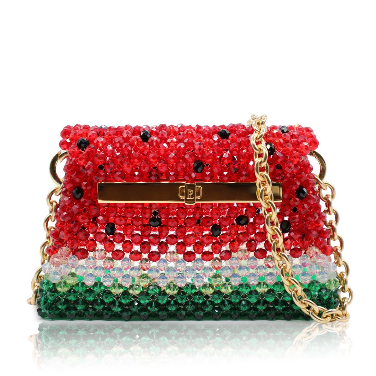 Maxi Roma-Lock Italian Handcrafted Crystal Bag | €520.00